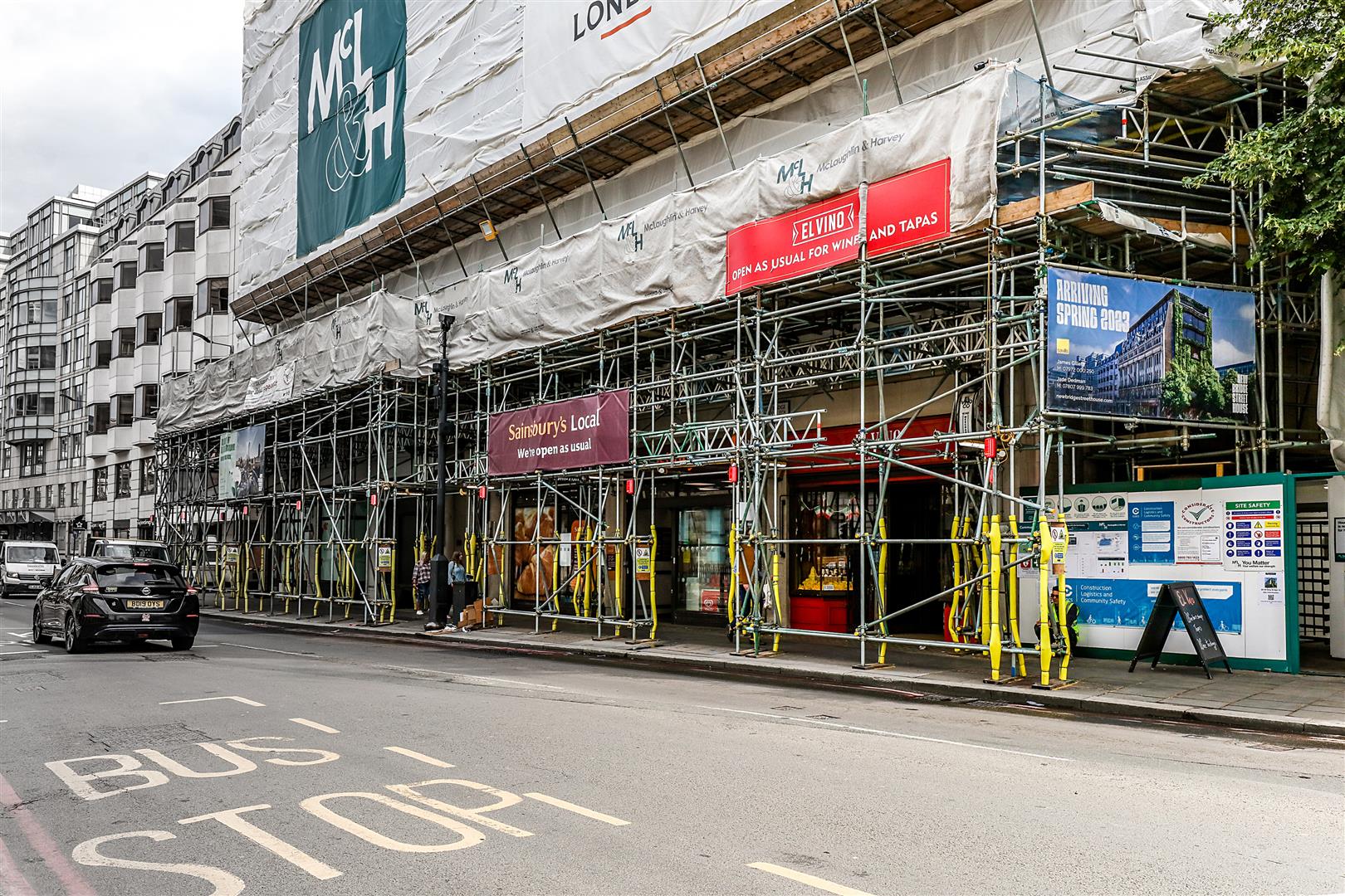 New Bridge Street | JDC Scaffolding | McLaughlin and Harvey