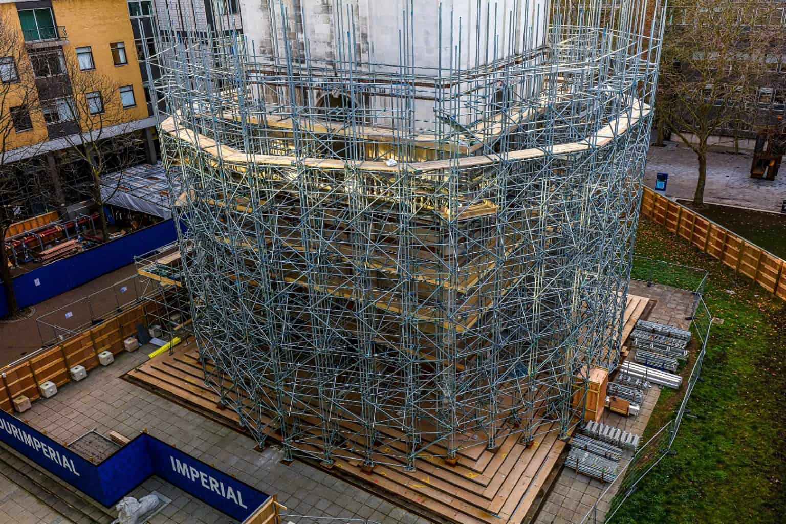 The Queens Tower | Imperial College | Russell Cawberry | JDC Scaffolding