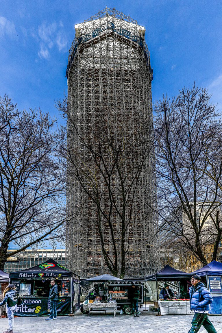 The Queens Tower - Russell Cawberry - JDC Scaffolding London